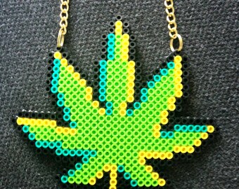 Cannabis weed bead | Etsy