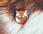 Fox pin | Etsy