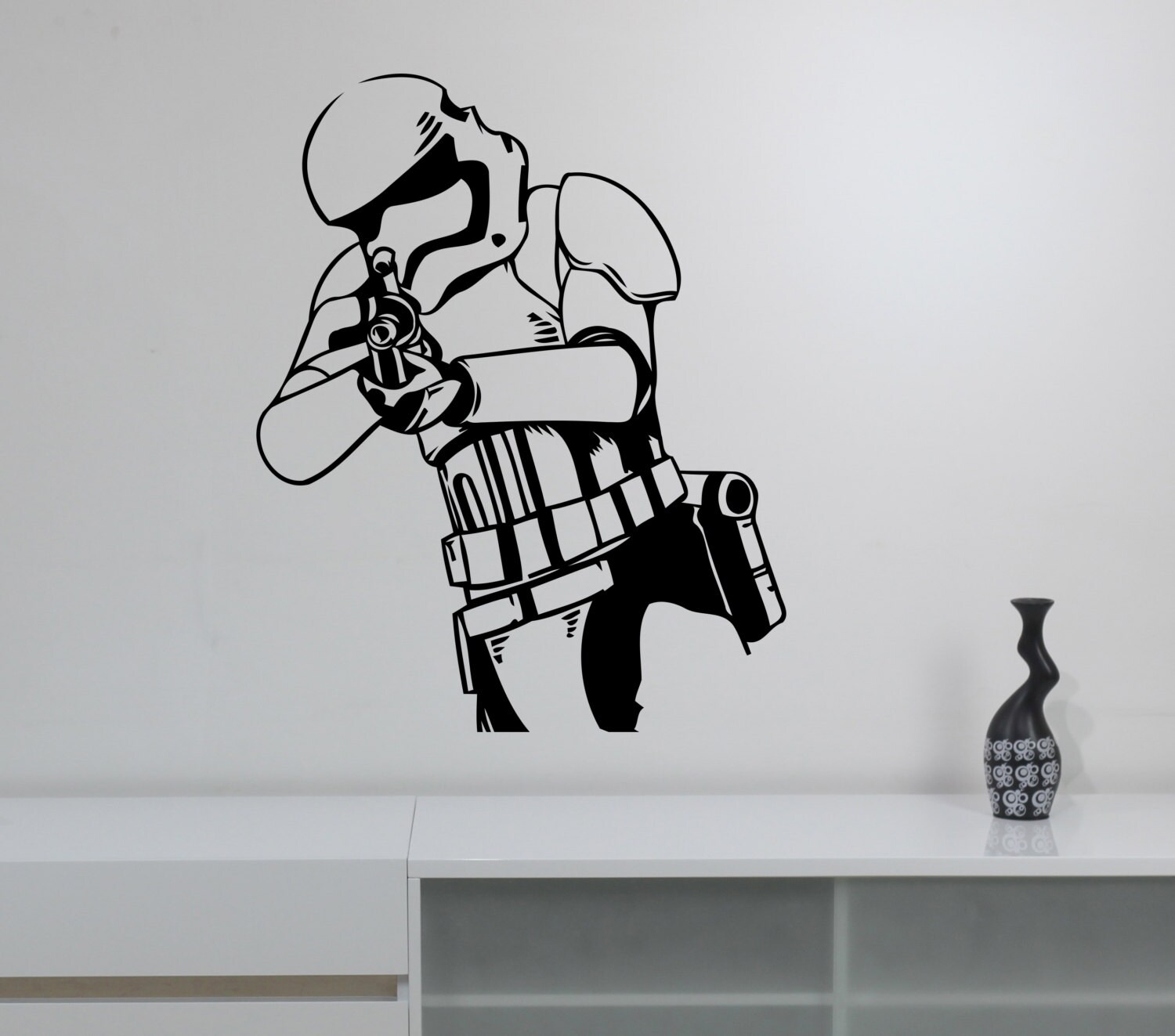 Stormtrooper Vinyl Decal Star Wars Wall Sticker Soldier Art