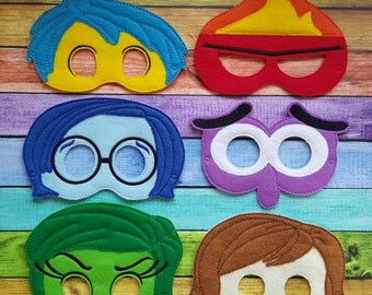 Feelings Mask Joy Mask Sadness Mask Fear Mask Anger Mask