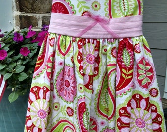 Handmade Little Girl Dress great for by CrownJulesClothing