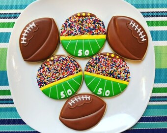 Super bowl cookies | Etsy