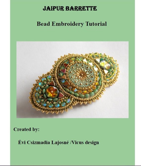Tutorial Pattern Bead embroidery Beading pattern