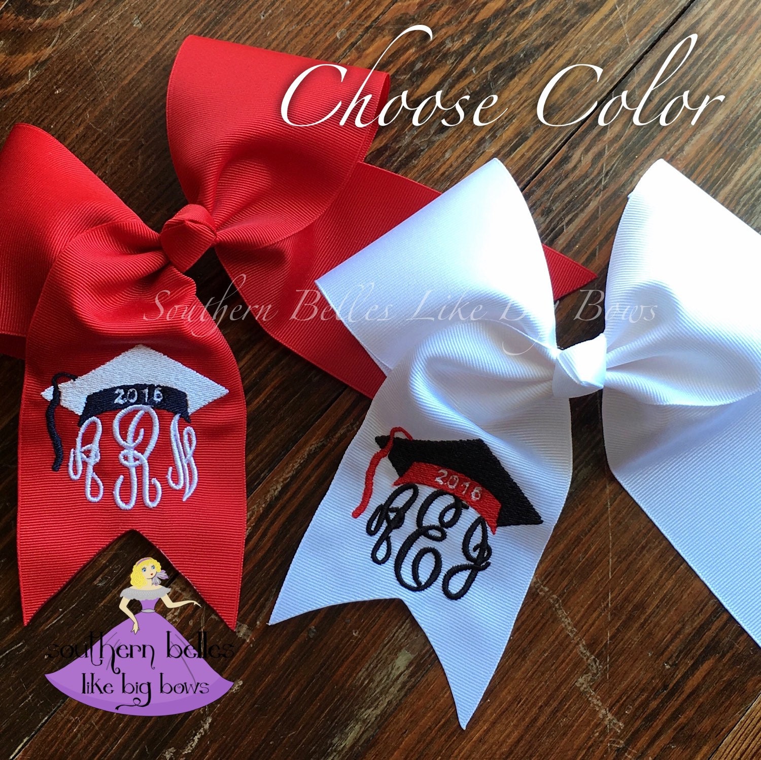 Bow Pretty Graduation Invites