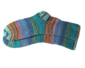 Hand knit socks | Etsy