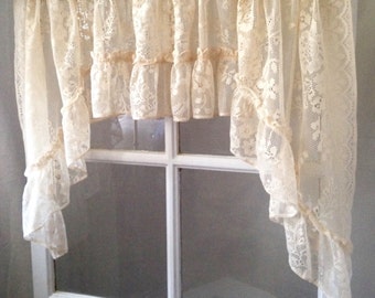 French cafe curtains | Etsy