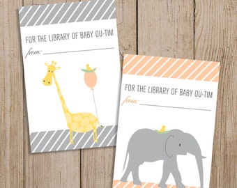 Unique library sticker related items | Etsy