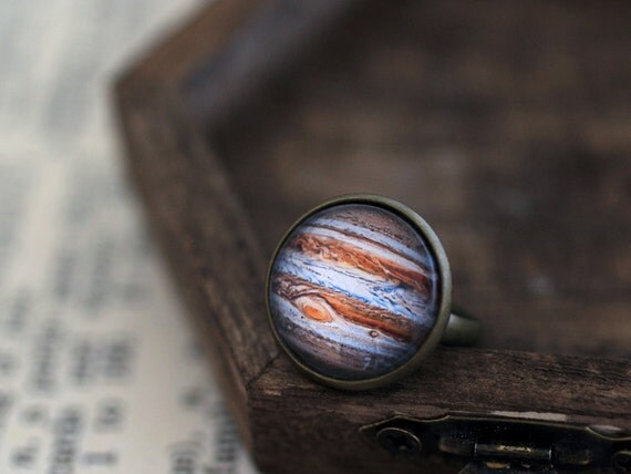 Jupiter Ring Jupiter Jupiter Jewelry Planet Ring Space