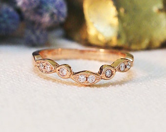 V shaped ring | Etsy