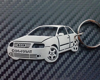 Audi key chain | Etsy