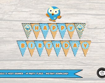Items similar to Hoot A3 size "Welcome To The Party" Poster Digital ...