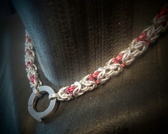 Custom Made Chain and Scale Mail Red Sonja by NorthcoastArmor