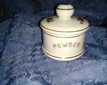 Unique powder container related items | Etsy