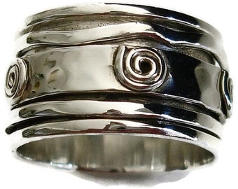 Spiral ring | Etsy