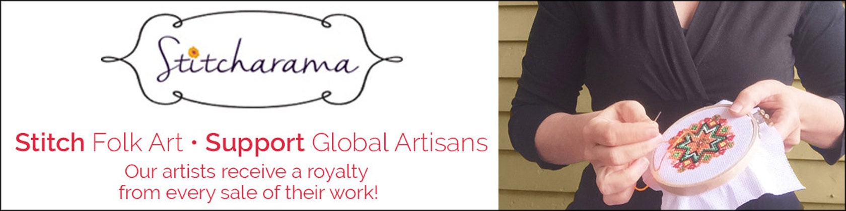 Craft Kits Patterns & Iron-On Embroidery by StitcharamaCraft