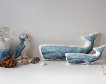 Popular items for whale plush on Etsy