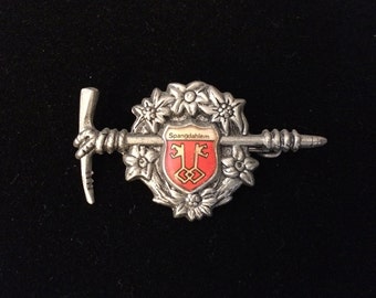 Edelweiss pin | Etsy