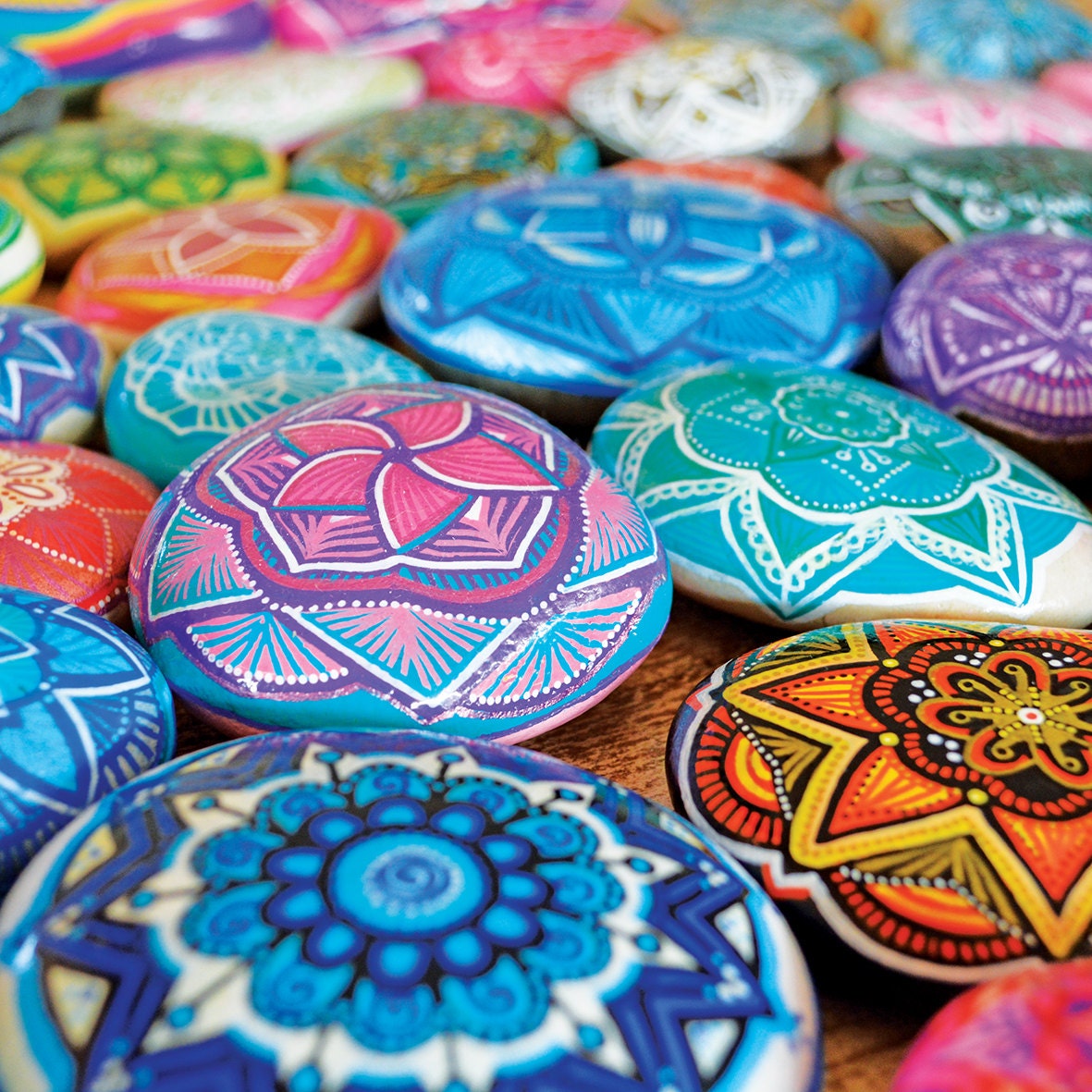 Custom Designed Stone Art by AnandiDesigns on Etsy