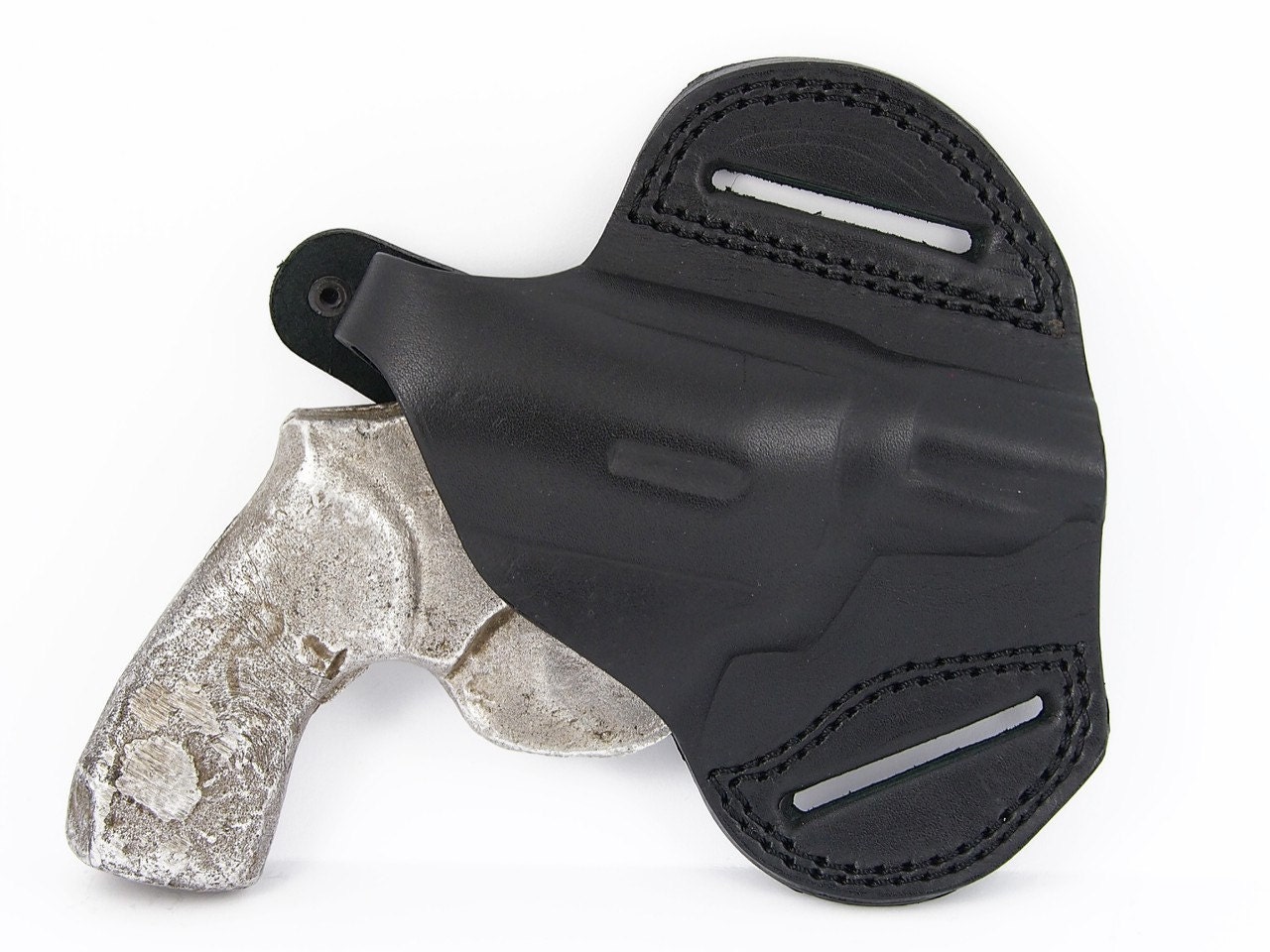 Custom made holster for 2 and 4 Inch revolvers pancake style