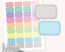 Popular items for polka dot labels on Etsy