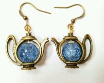 Unique tea pot jewelry related items | Etsy