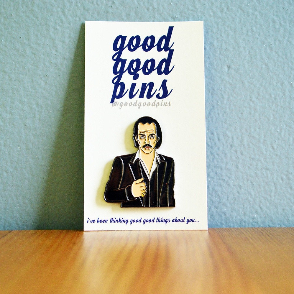 Nick Cave & the Bad Seed Soft Enamel Pin