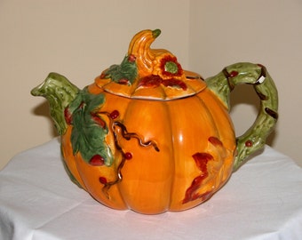 Items similar to Fancy Teapot, Fantastic inspired,collectible ,woodland ...