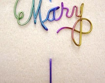 Unique wire name pin related items | Etsy