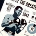 Muhammad Ali Infographic Giclee print 12x16in