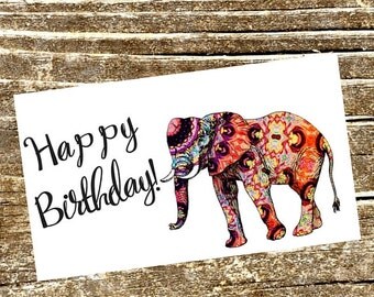 Elephant birthday | Etsy