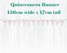 Unique quinceanera banner related items | Etsy