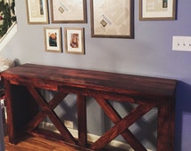 Popular items for wood console table on Etsy