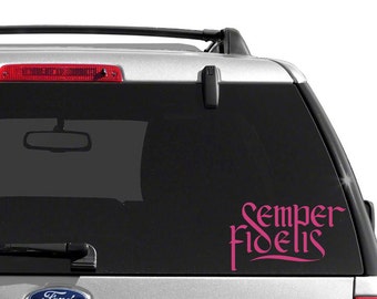 Semper fi decal | Etsy