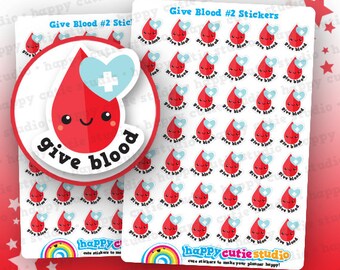 Blood sticker | Etsy