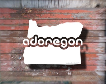 Oregon decal | Etsy
