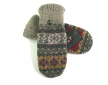 Unique upcycled mittens related items | Etsy