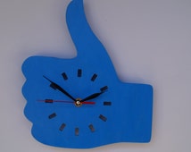 Unique acrylic clock related items | Etsy