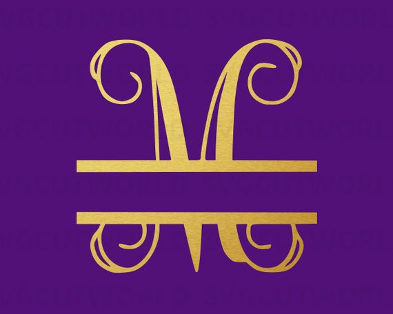 Free Split Monogram Fonts For Cricut | IQS Executive