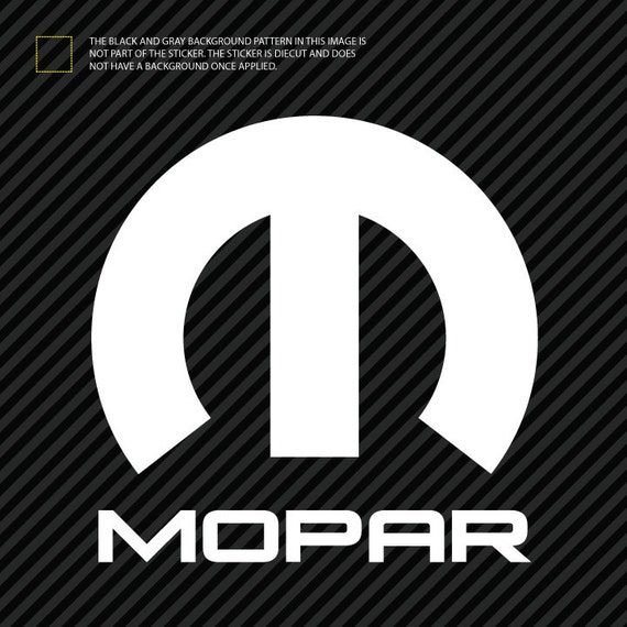 Mopar Vinyl Decal Sticker 2