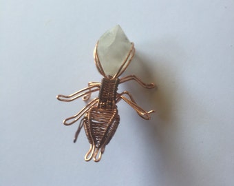 Copper wire spider | Etsy