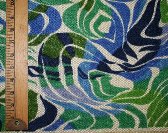 Blue swirl fabric | Etsy