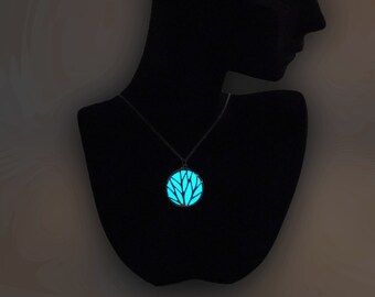 Unique glowing necklace related items | Etsy