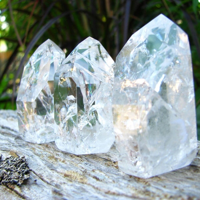 Healing stone & crystal necklaces rare and by EarthAuraCreations