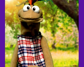 Custom Professional Rod Hand Puppet From Your by Passion4Puppets