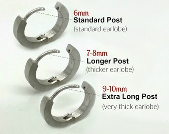 Rose gold infinity hoop earrings men's hoop earrings