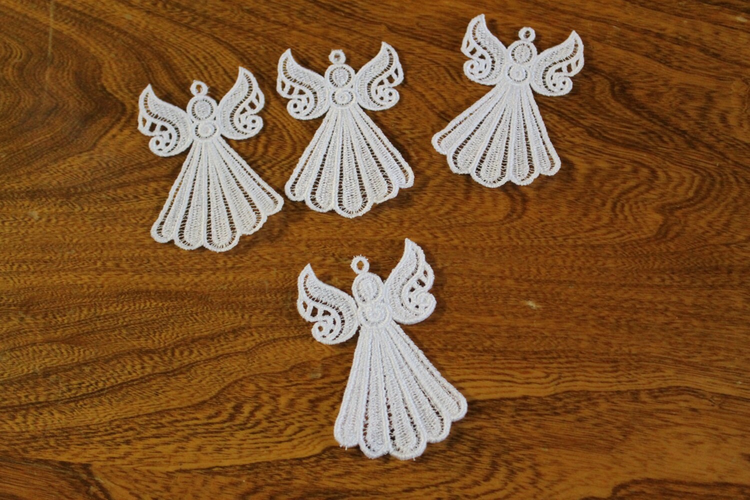FSL free standing lace Angels Machine embroidery FSL free standing lace Angels Machine embroidery