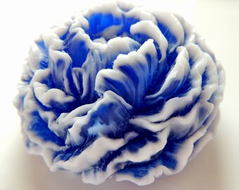 Unique sapphire blue flower related items | Etsy