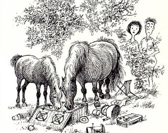 Norman thelwell | Etsy