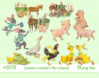 Goose clipart | Etsy