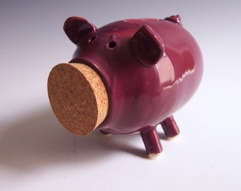 Handmade piggy bank | Etsy